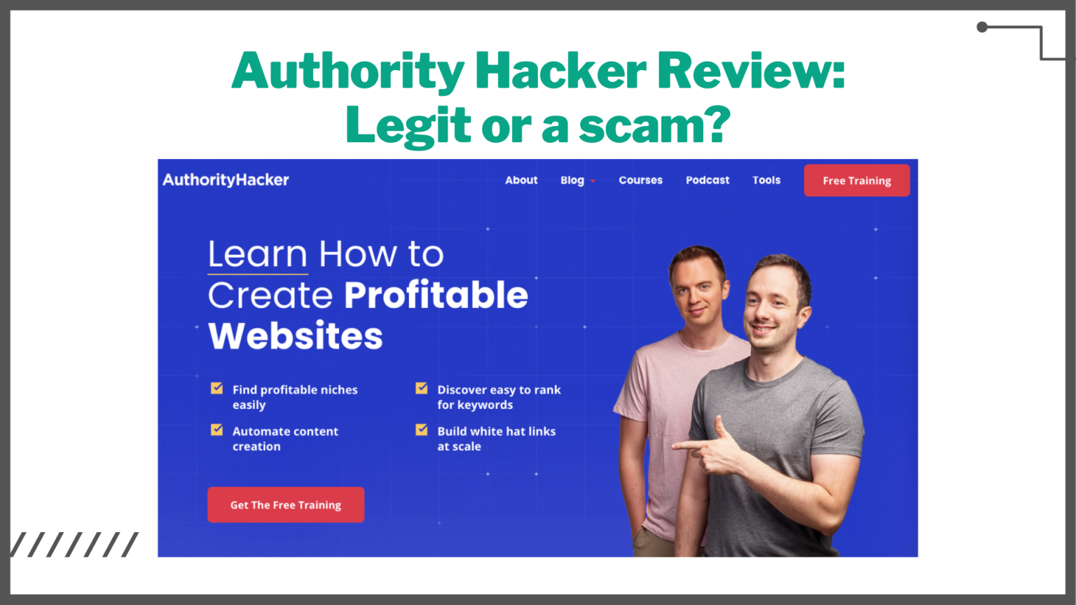The Authority Hacker Course Review - Is The Authority Hacker Course ...