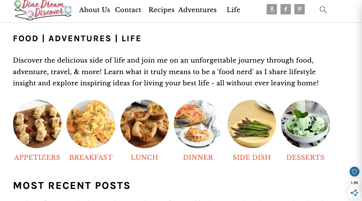 Examples of Food Blogs Sold - Buying & Selling Content Websites 🍓