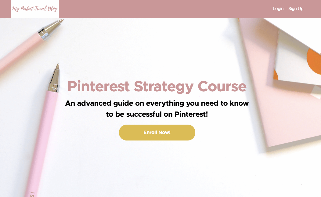 Best Pinterest Courses for Bloggers 📌 - Digital Nomad Cafe Podcast